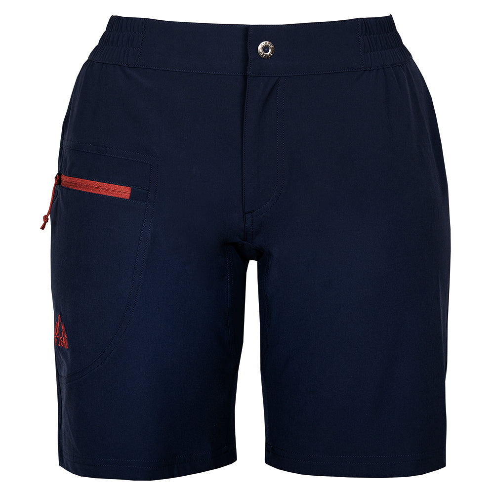 Fjern | Womens Klatring Softshell Shorts (Navy)